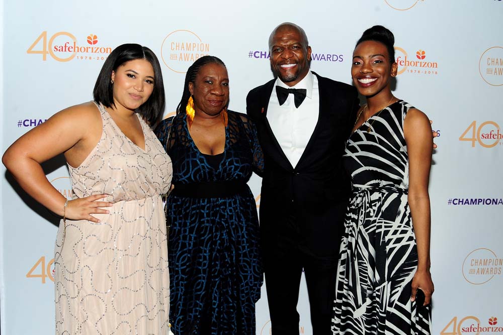 Safe Horizon | Azriel Crews, Tarana Burke, Terry Crews, Kaia Burke 23rd ...